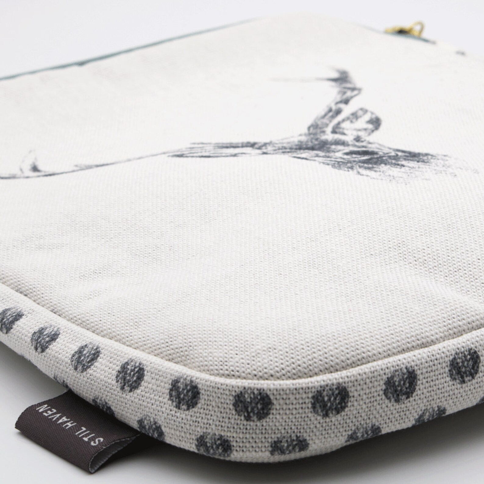 Deer Print Tablet Case, Linen Cotton iPad Cover - Etsy