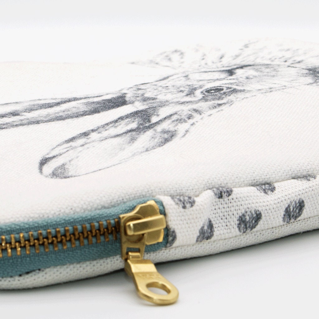 Hare Print iPad Tablet Case, Hare Gifts, Rabbit Lover Gift iPad Cover ...