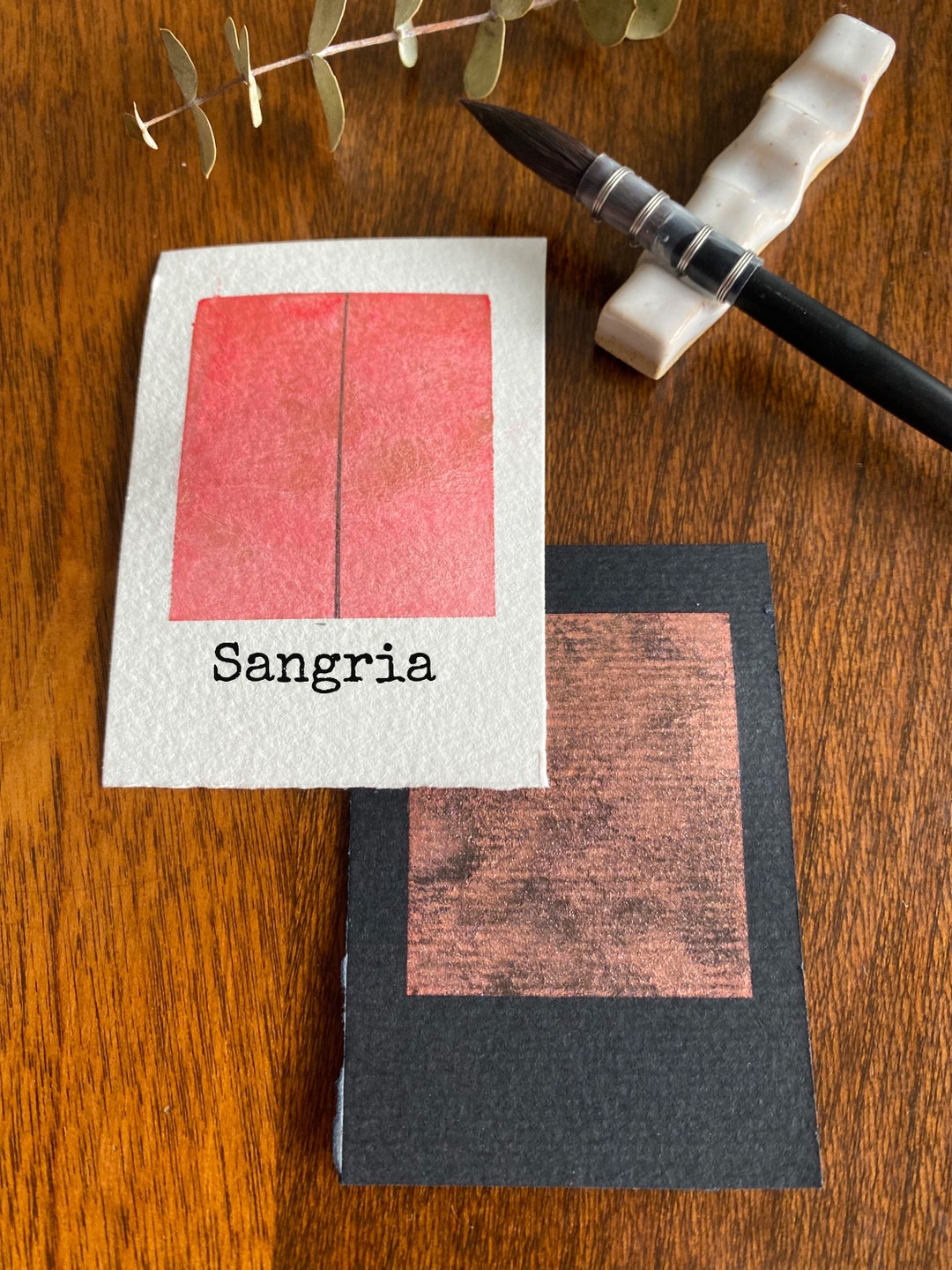 Sangria. Handmade, Ecological and Non-toxic Watercolors. - Etsy