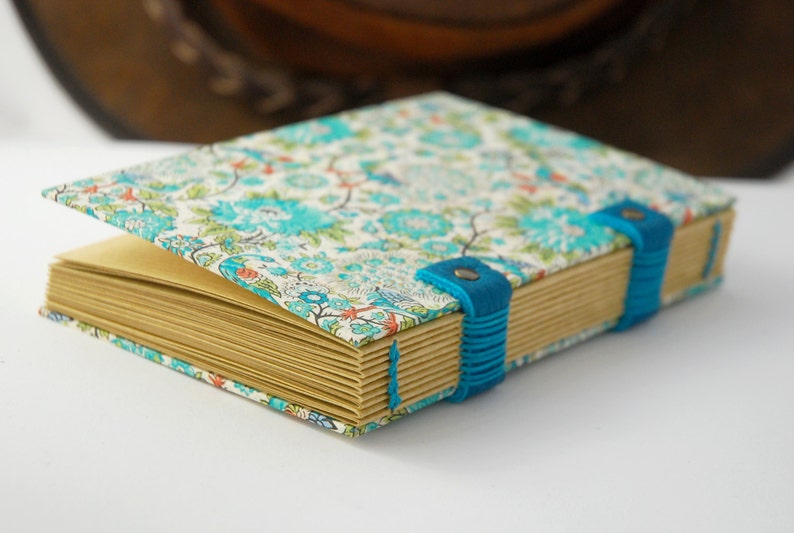 Très beau carnet de voyage sur ton turquoise au format A6 - Etsy France