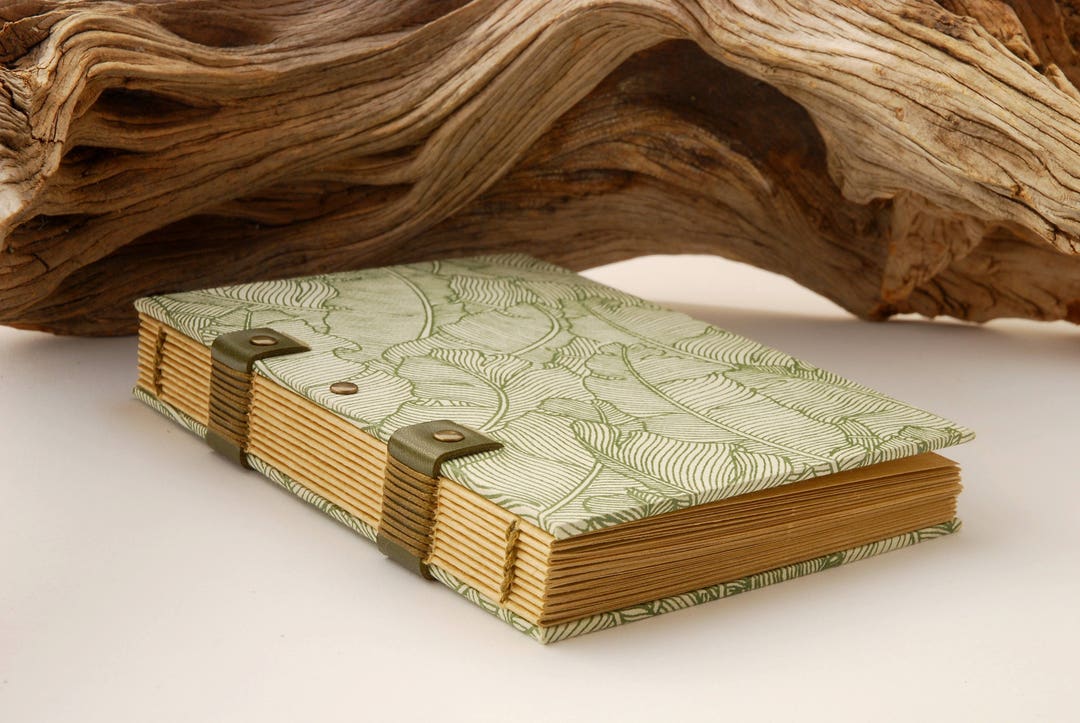 Jungle Style Travel Notebook, This Handmade Notebook is Made up of 120 ...