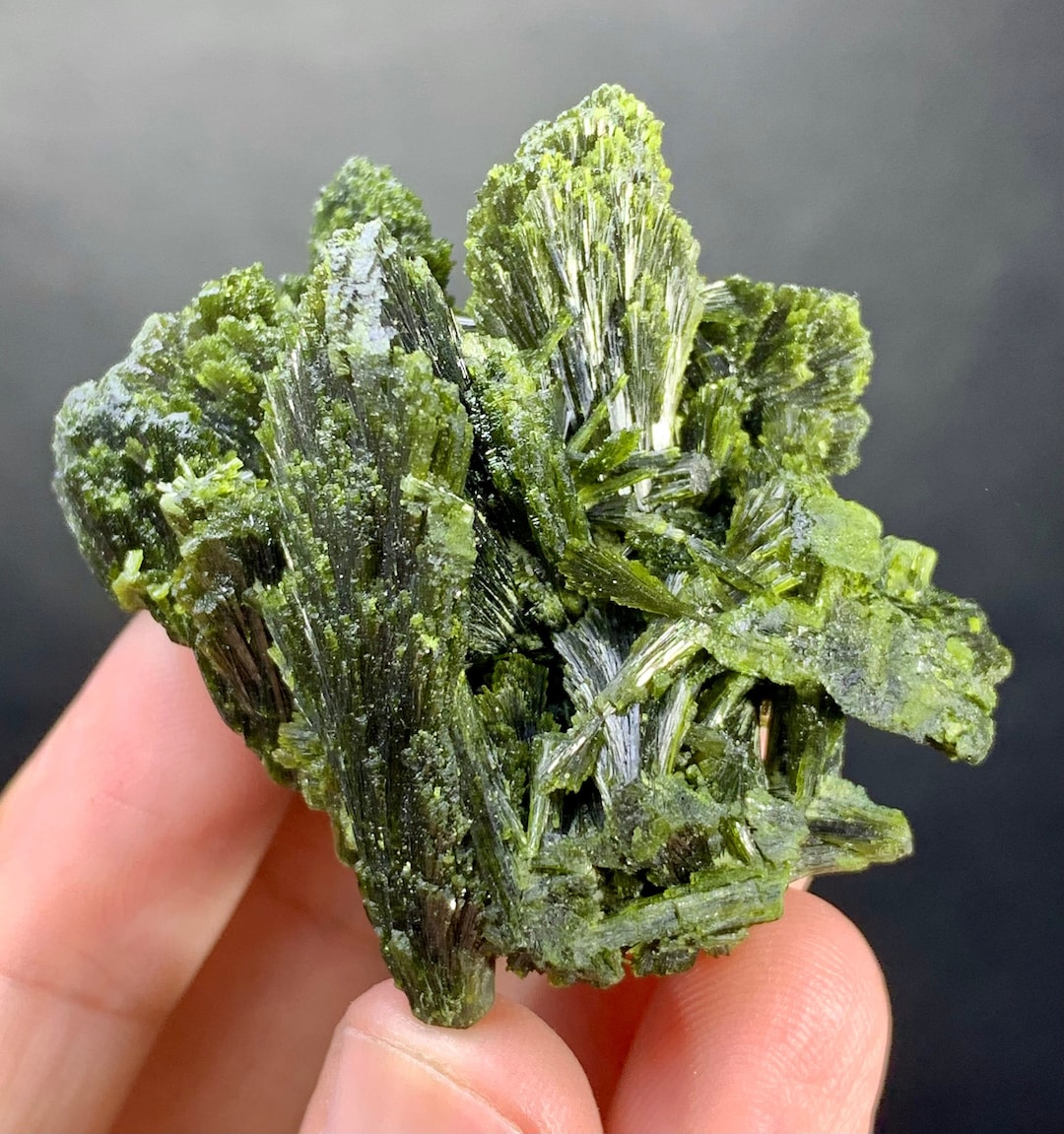 Green Epidote Bunch Specimen From Balochistan Mine, Green Epidote ...