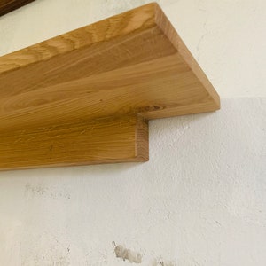Modern Floating Shelves - in Oak and Walnut, Moderne Schweberegale - in ...