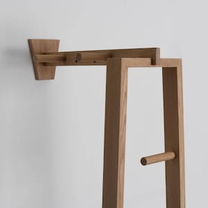 Handmade Oak Coat Stand: Clothes Ladder, Hallway Furniture - Etsy
