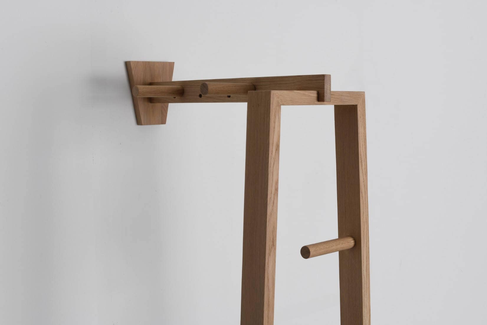 Handmade Oak Coat Stand: Clothes Ladder, Hallway Furniture - Etsy