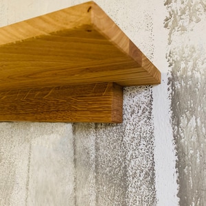 Modern Floating Shelves - in Oak and Walnut, Moderne Schweberegale - in ...