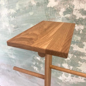 Handmade Oak Valet Stand: Modern Clothes Organizer - Etsy