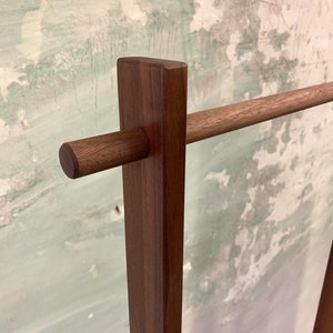 Handmade Oak Valet Stand: Modern Clothes Organizer - Etsy