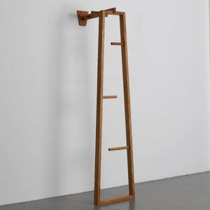 Handmade Oak Coat Stand: Clothes Ladder, Hallway Furniture - Etsy