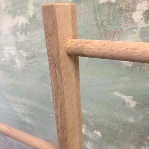 Handmade Oak Valet Stand: Modern Clothes Organizer - Etsy