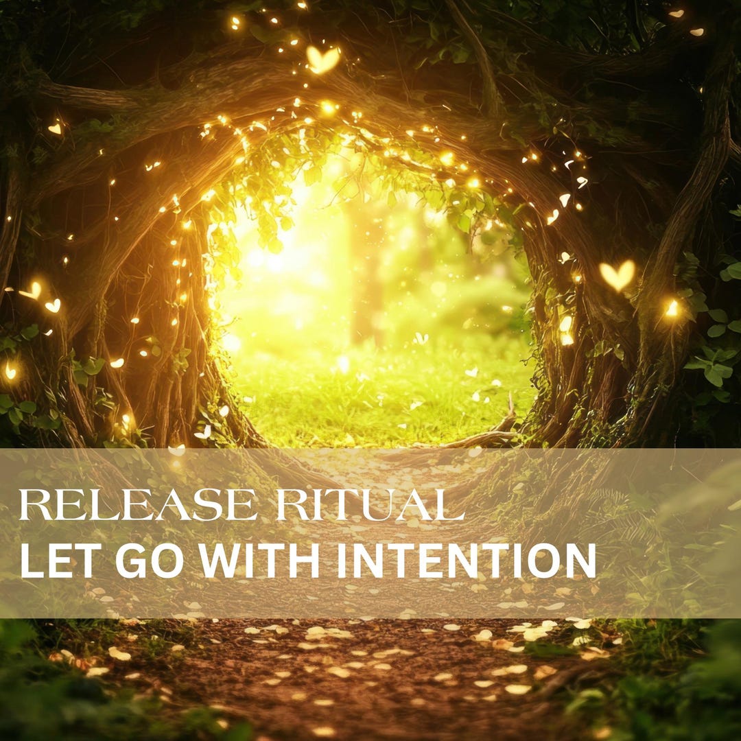 Release & Let Go Ritual | Guided Closure Practice for Emotional Release ...