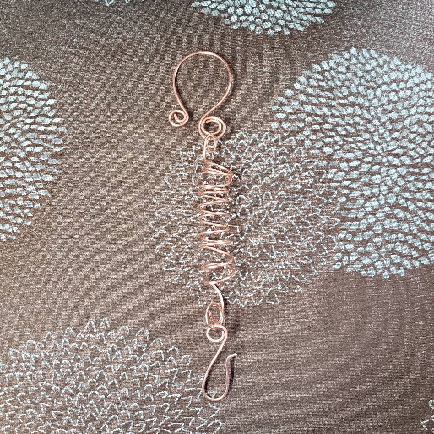 Handforged Hammered Pure Copper Hangers for Glass Globes and - Etsy