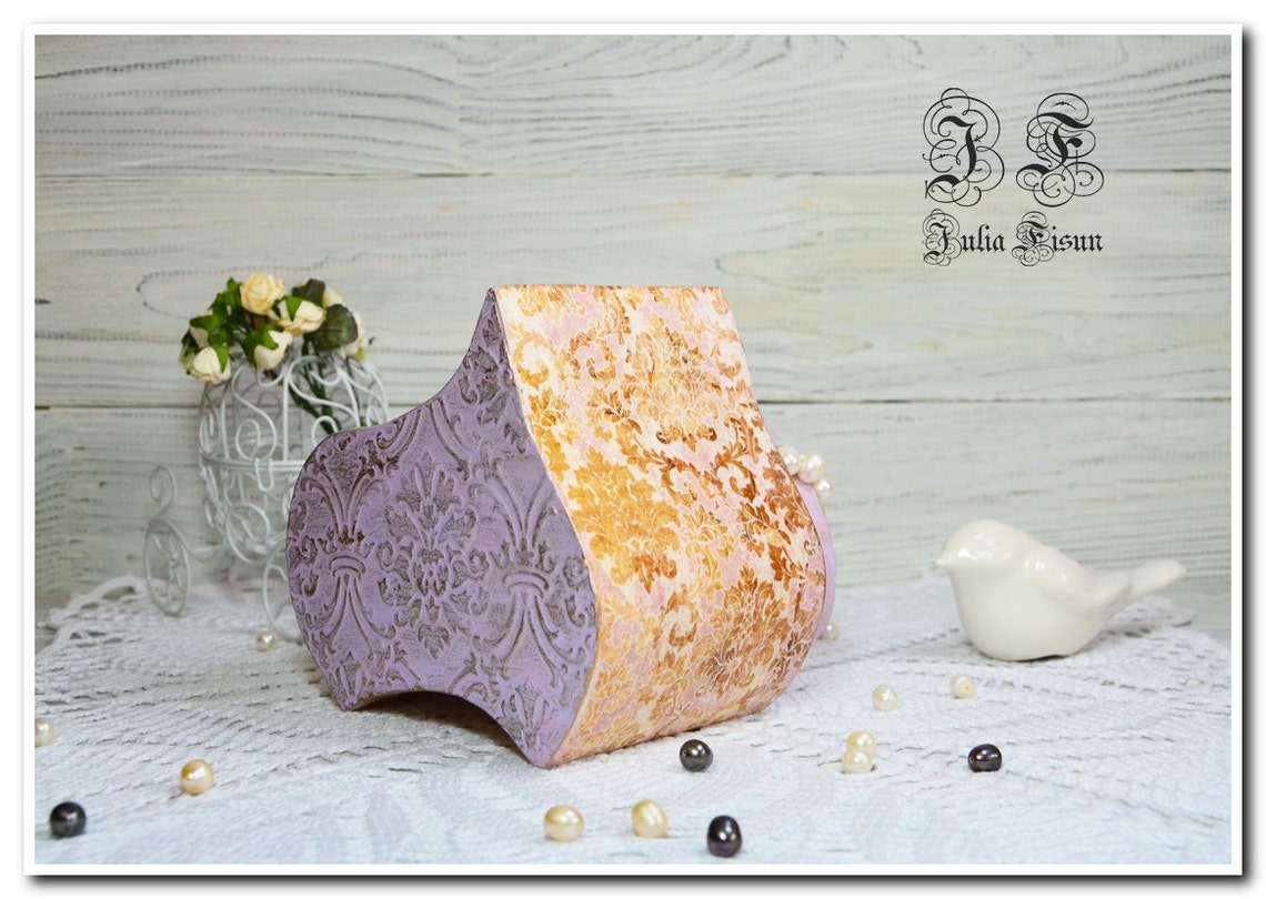 Unusual Gift for Her Wedding Box Original Jewelry Box Wooden - Etsy