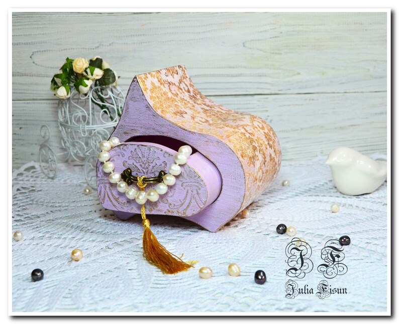 Unusual Gift for Her Wedding Box Original Jewelry Box Wooden - Etsy