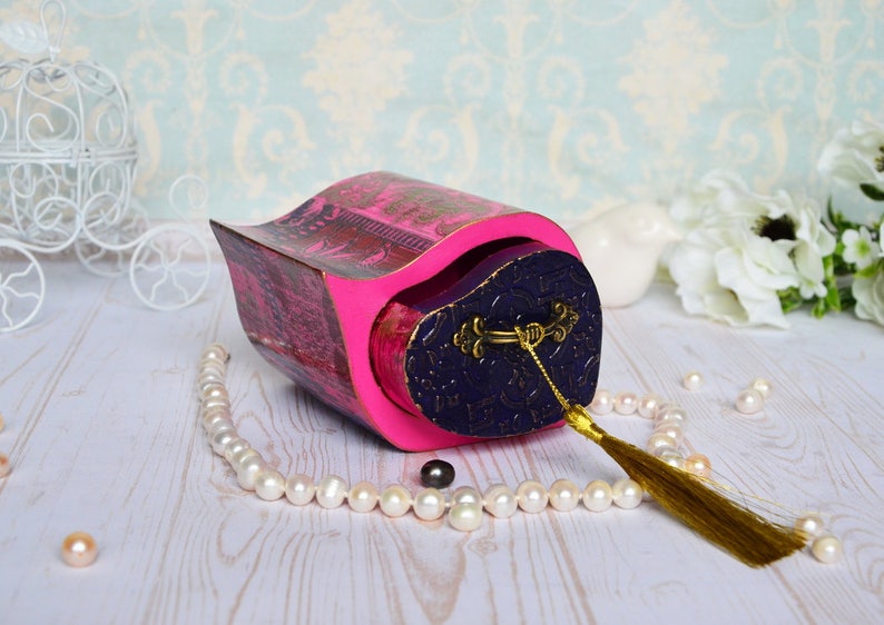 Exclusive Wood Box Fuchsia Jewelry Box Wooden Storage Box Wood - Etsy