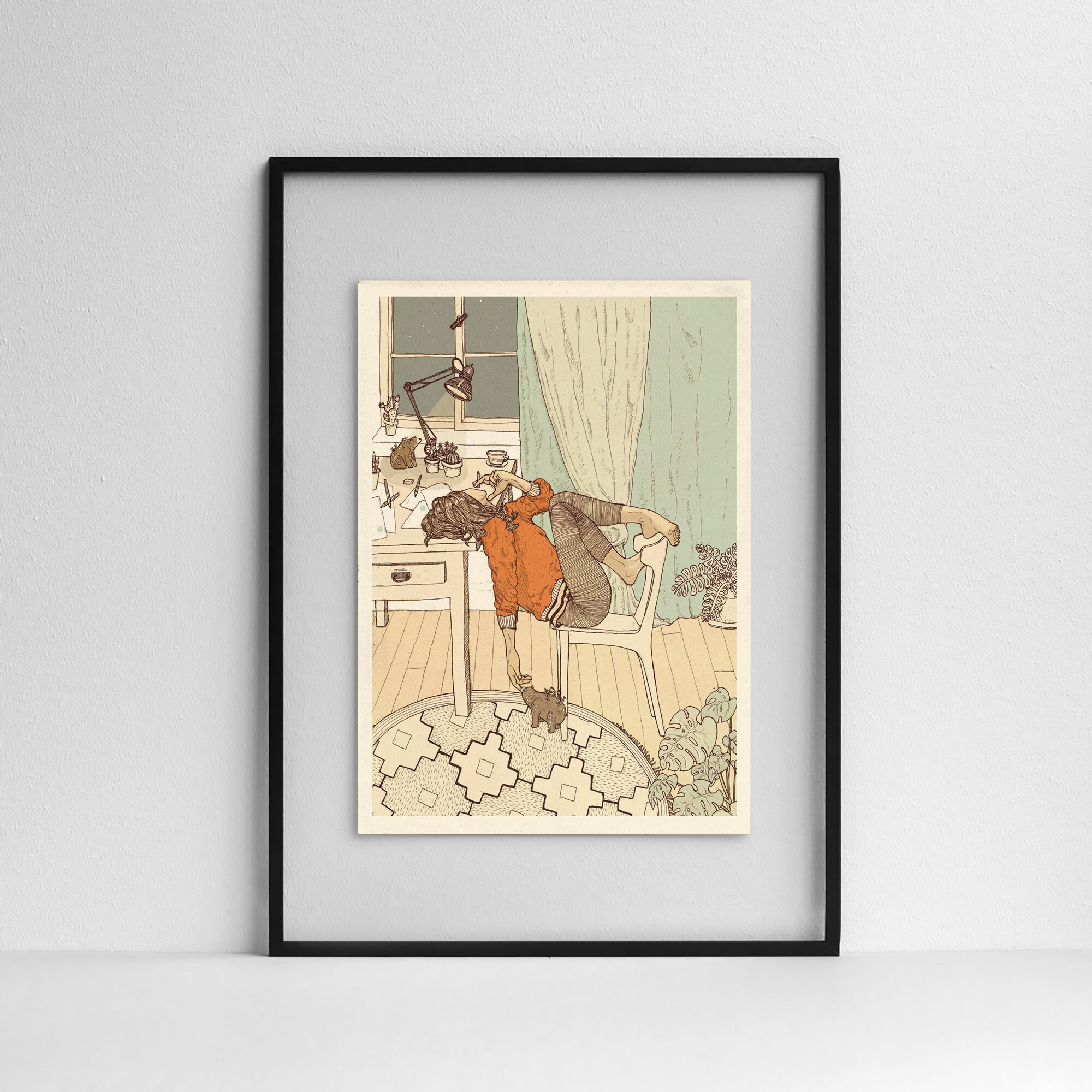 Art Print time Off - Etsy