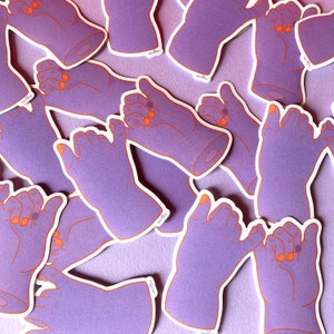 Sticker "pinky Promise" - Feminist Sticker - Art Friendship - Queer ...