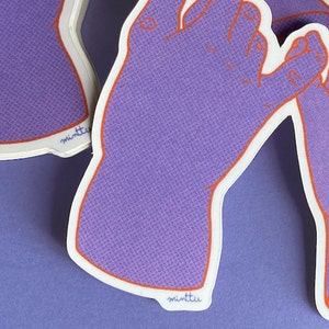 Sticker "pinky Promise" - Feminist Sticker - Art Friendship - Queer ...