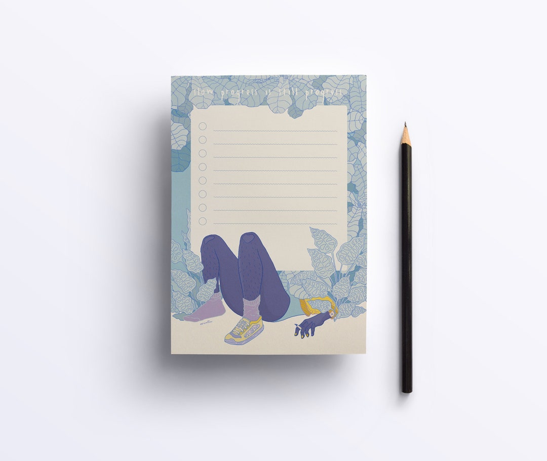 Notepad "slow Progress is Still Progress" - Feminist Note Pad - to Do ...