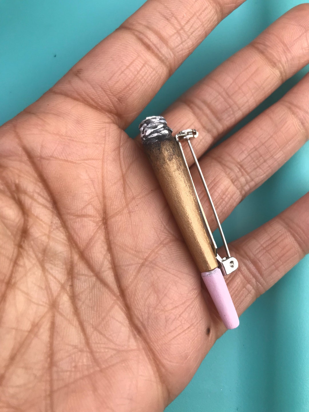 Gold and Pink Marijuana Cone Wrap Joint Spliff Pre Roll Cannabis Hippie ...