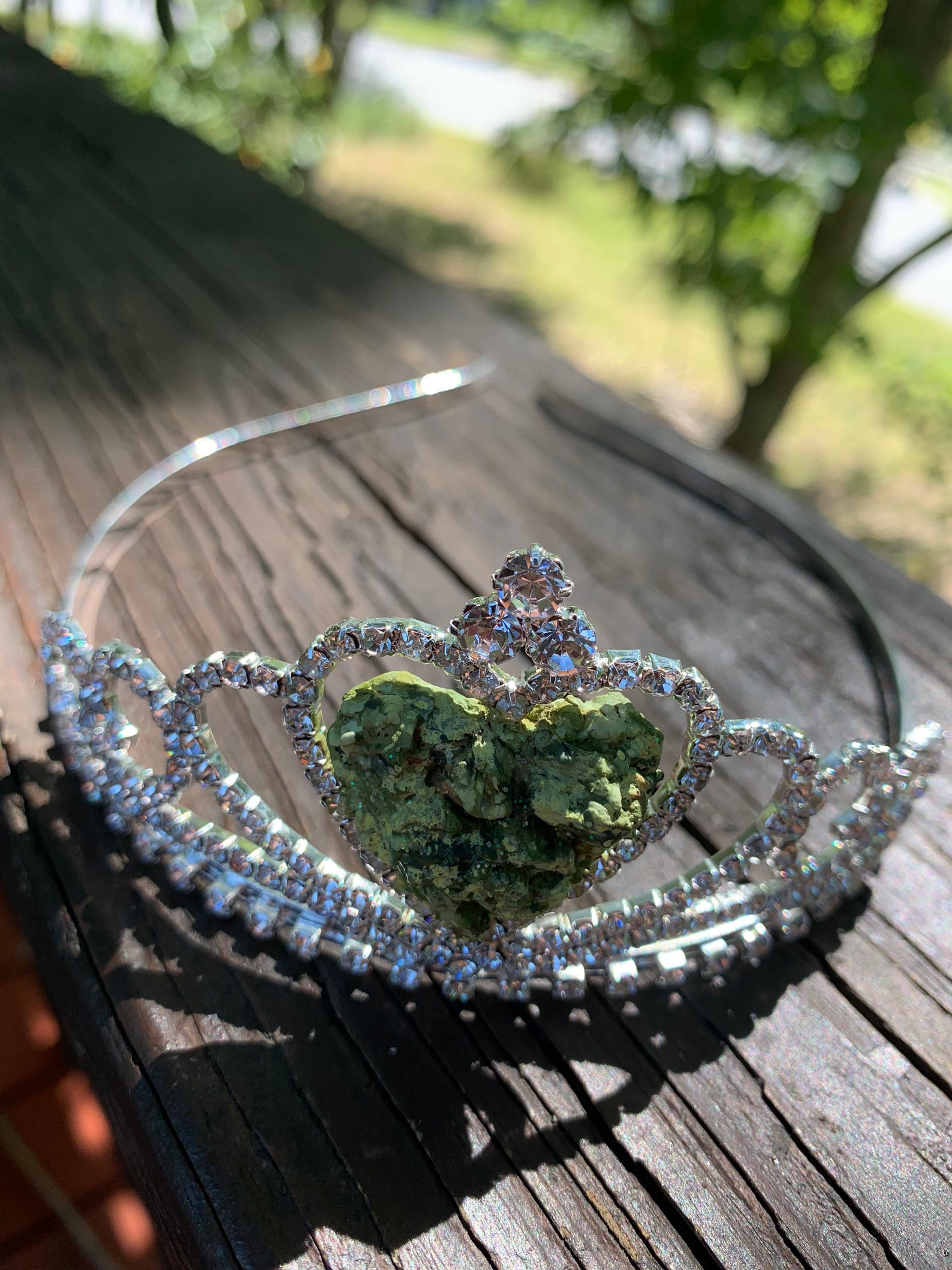 Marijuana Princess Tiara Weed Queen Cannabis Stoner Heart | Etsy