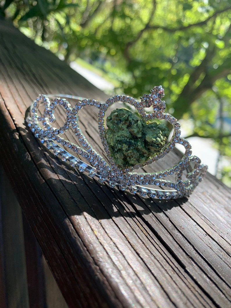 Marijuana Princess Tiara Weed Queen Cannabis Stoner Heart | Etsy