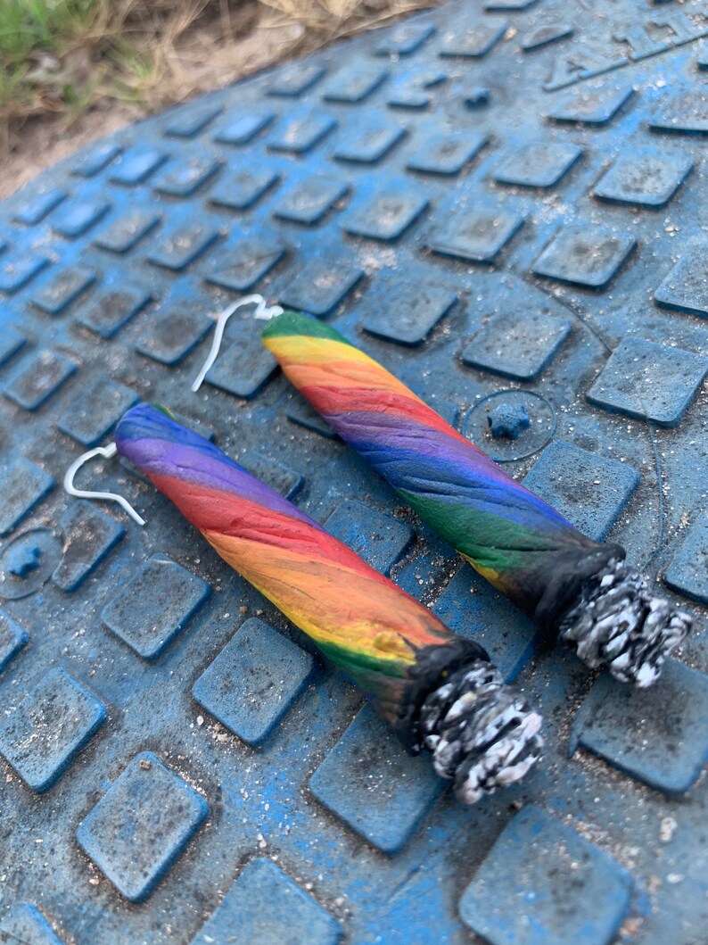 Rainbow Joints Marijuana Cannabis Weed Spliff Stoner Pothead ...