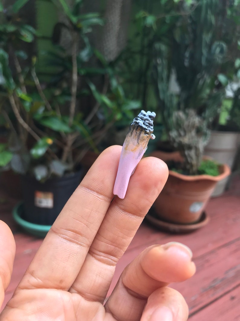 Pink Marijuana Joint Pendant Cannabis Jewelry Weed Stoner - Etsy