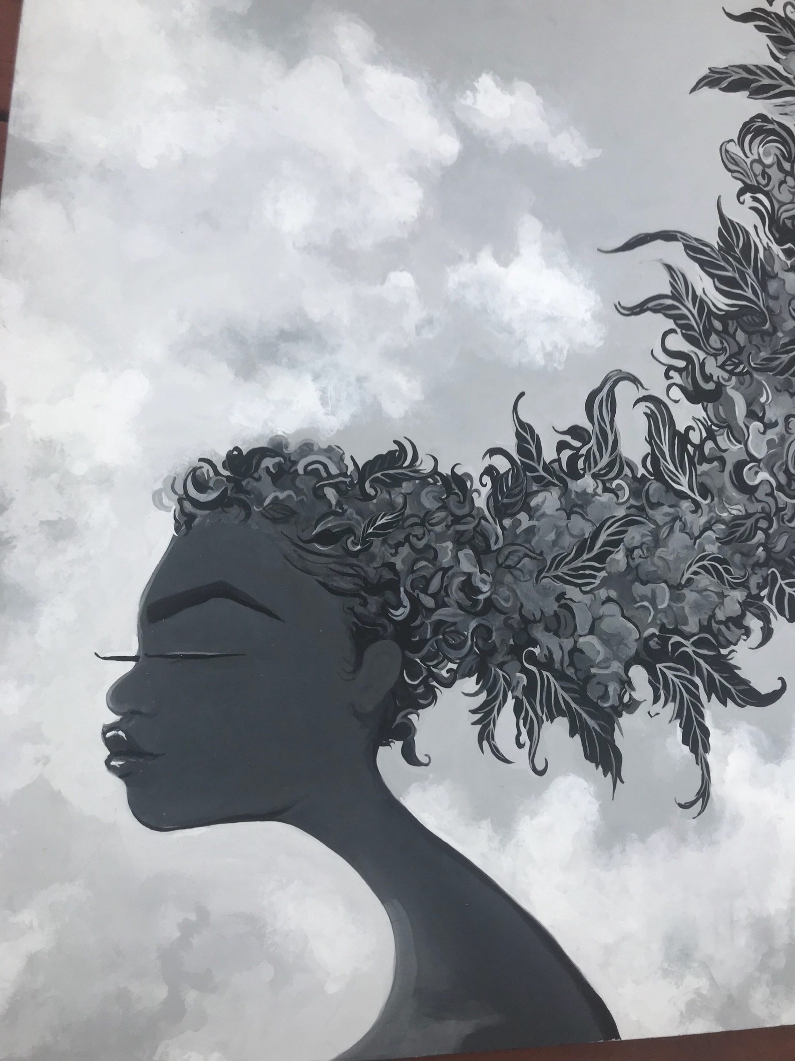 Black Beauty Marijuana Strain Stoner Art Cannabis Art Weed - Etsy