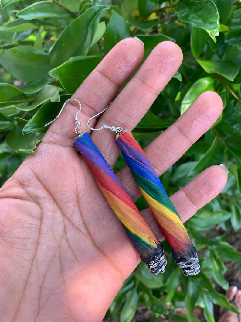Rainbow Joints Marijuana Cannabis Weed Spliff Stoner Pothead ...