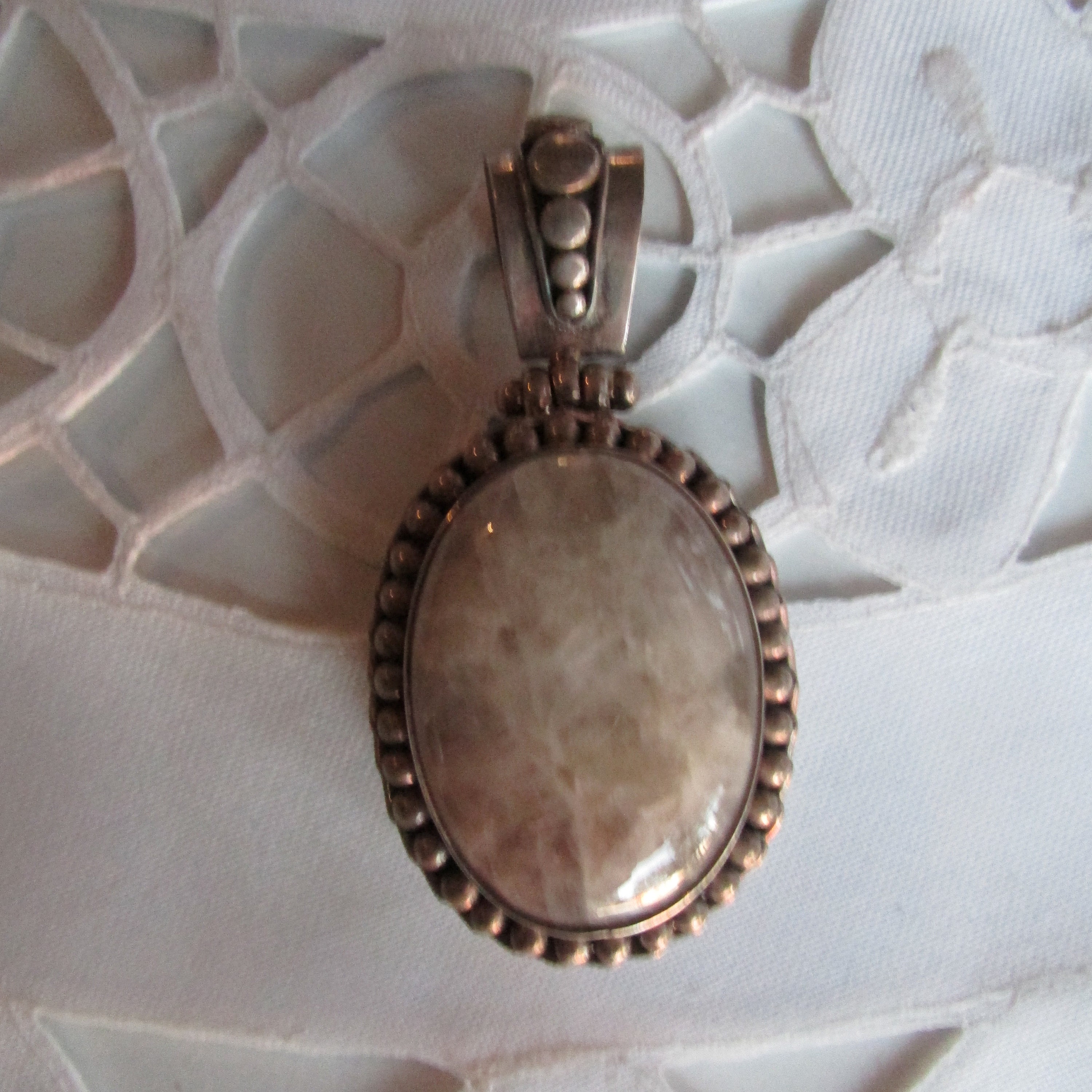 Navajo Adam Fierro Large Agate Sterling Silver Pendant - Etsy
