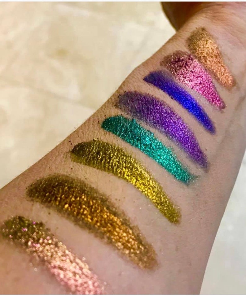 SUPER CHAMELEON 6 Chromashift Eye Shadow Pigment Cosmetic | Etsy