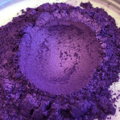 Iridescent Violet purple Pearlescent Pigment Cosmetic Grade - Etsy