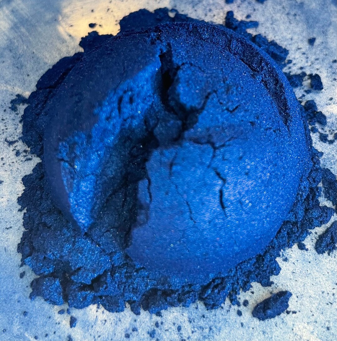 SAPPHIRE BLUE Powder Pigment-cosmetic Grade Pigment for Nail Polish ...