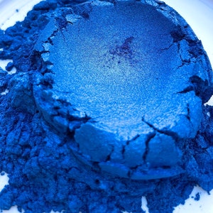 PURE BLUE Powder Pigment-cosmetic Grade Pigment for Nail Polish ...