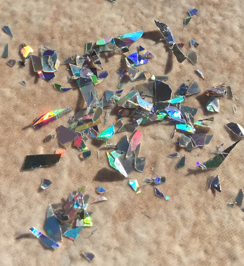 Chunky Holo Glitter Shards Nail Art Nail Polish - Etsy