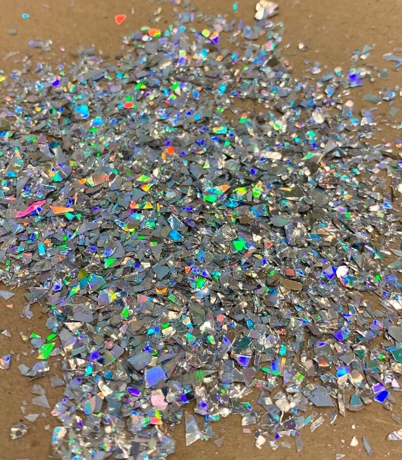 Chunky Holo Glitter Shards Nail Art Nail Polish - Etsy