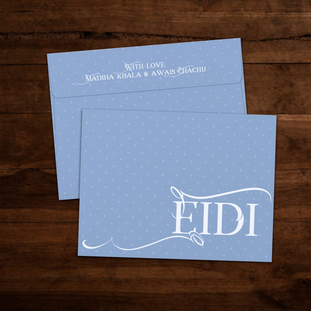 Eidi Envelopes, Eid Money Envelopes, Eid Mubarak Envelopes - Pack of 10 ...