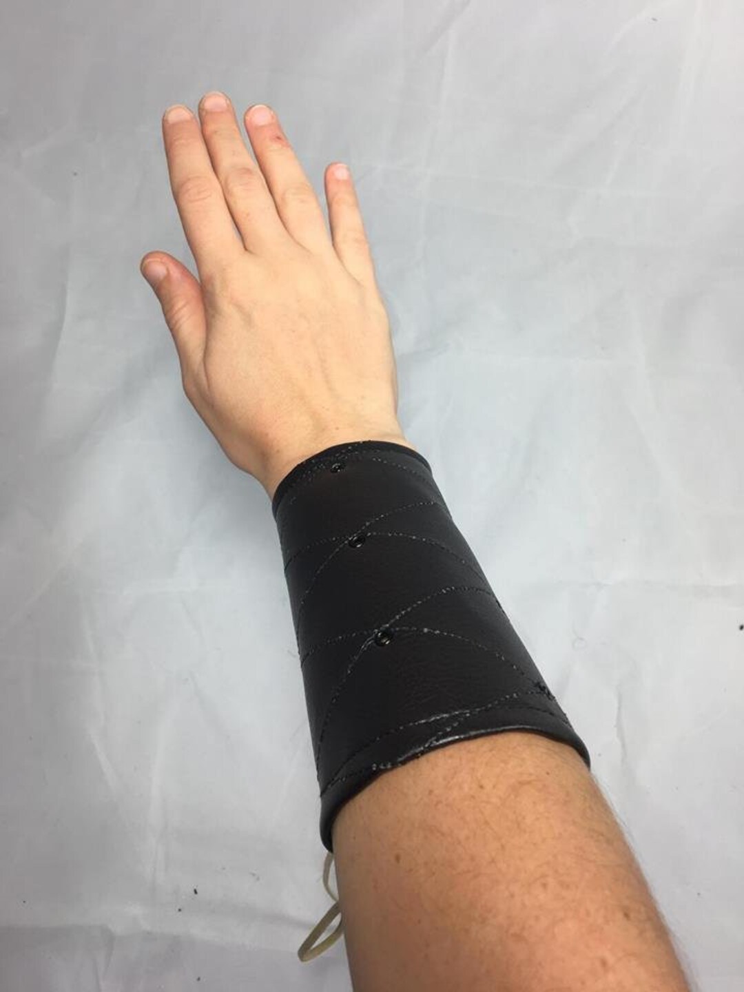 Arm Bracer, Pleather, Black Bracer, Viking Bracer, Pirate Bracer ...