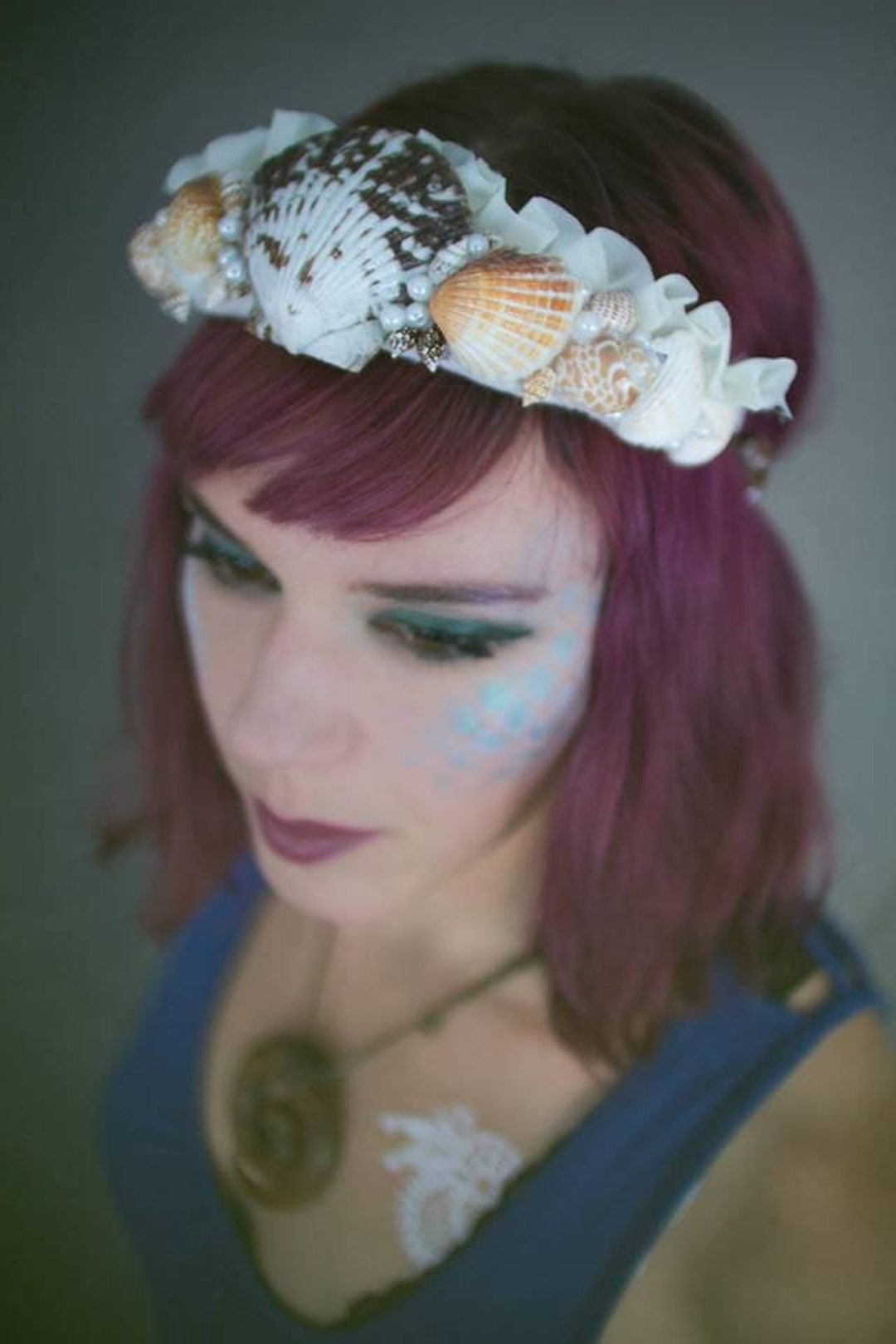 Mermaid Crown Siren Shell Crown Seashell Crown Mermaid - Etsy