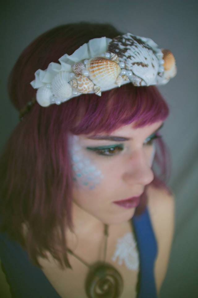 Mermaid Crown Siren Shell Crown Seashell Crown Mermaid - Etsy