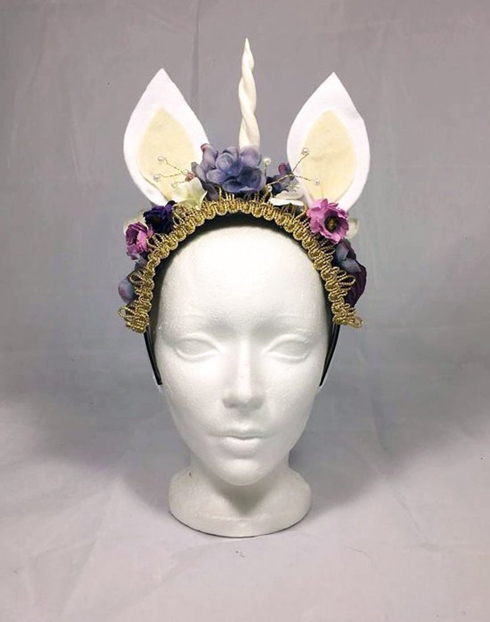 Unicorn Crown Unicorn Headband Unicorn Unicorn Flower - Etsy