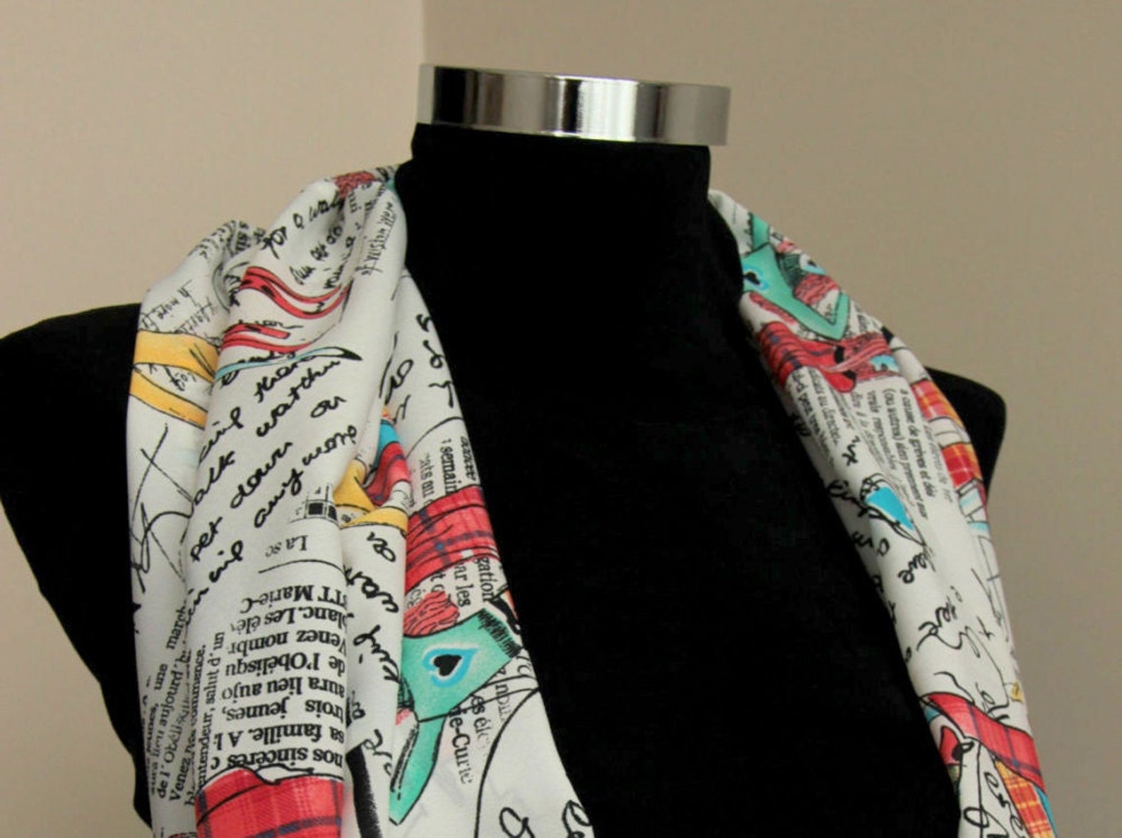 Infinity Scarf, Magazine Print, Circle Scarf, Spring Find, Stylish ...