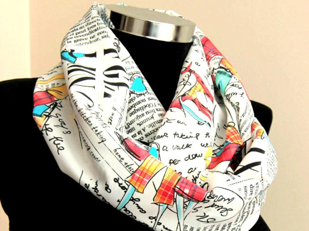 Infinity Scarf, Magazine Print, Circle Scarf, Spring Find, Stylish ...