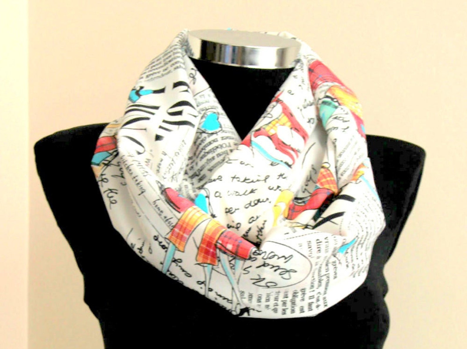 Infinity Scarf, Magazine Print, Circle Scarf, Spring Find, Stylish ...