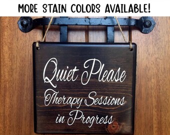 Therapy Session Door Sign - Etsy