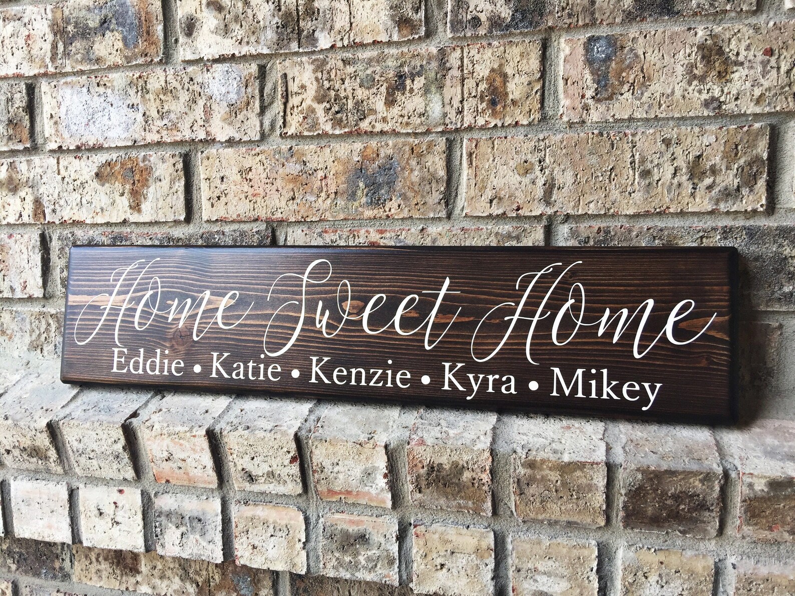 Home Sweet Home Family Name Signs New Home Sign - Etsy