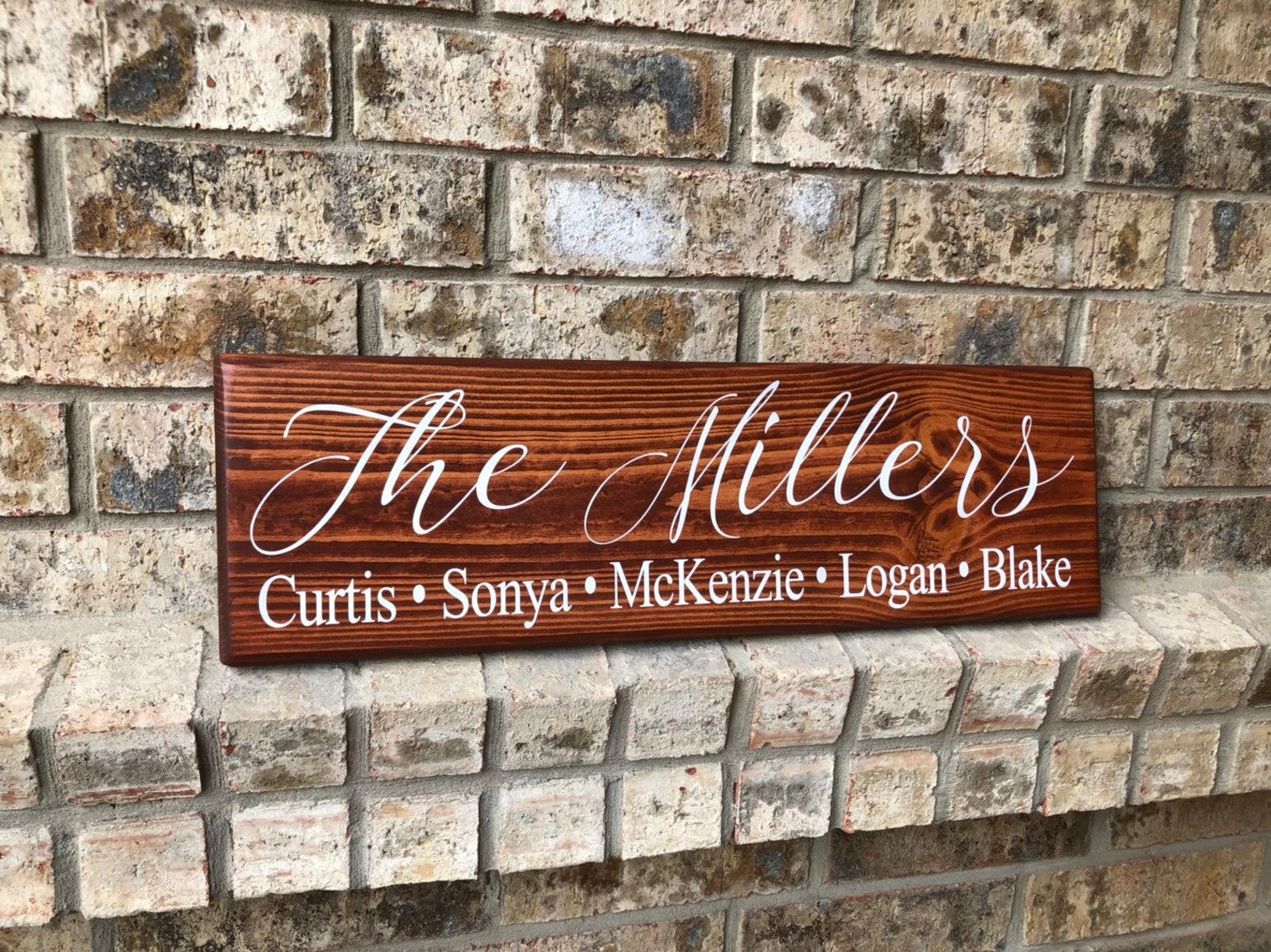Family Sign | Family Name Sign | Personalized Sign | Custom Name Sign ...