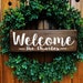 Welcome Sign | Welcome Door Sign | Personalized Sign | Family Name Sign ...