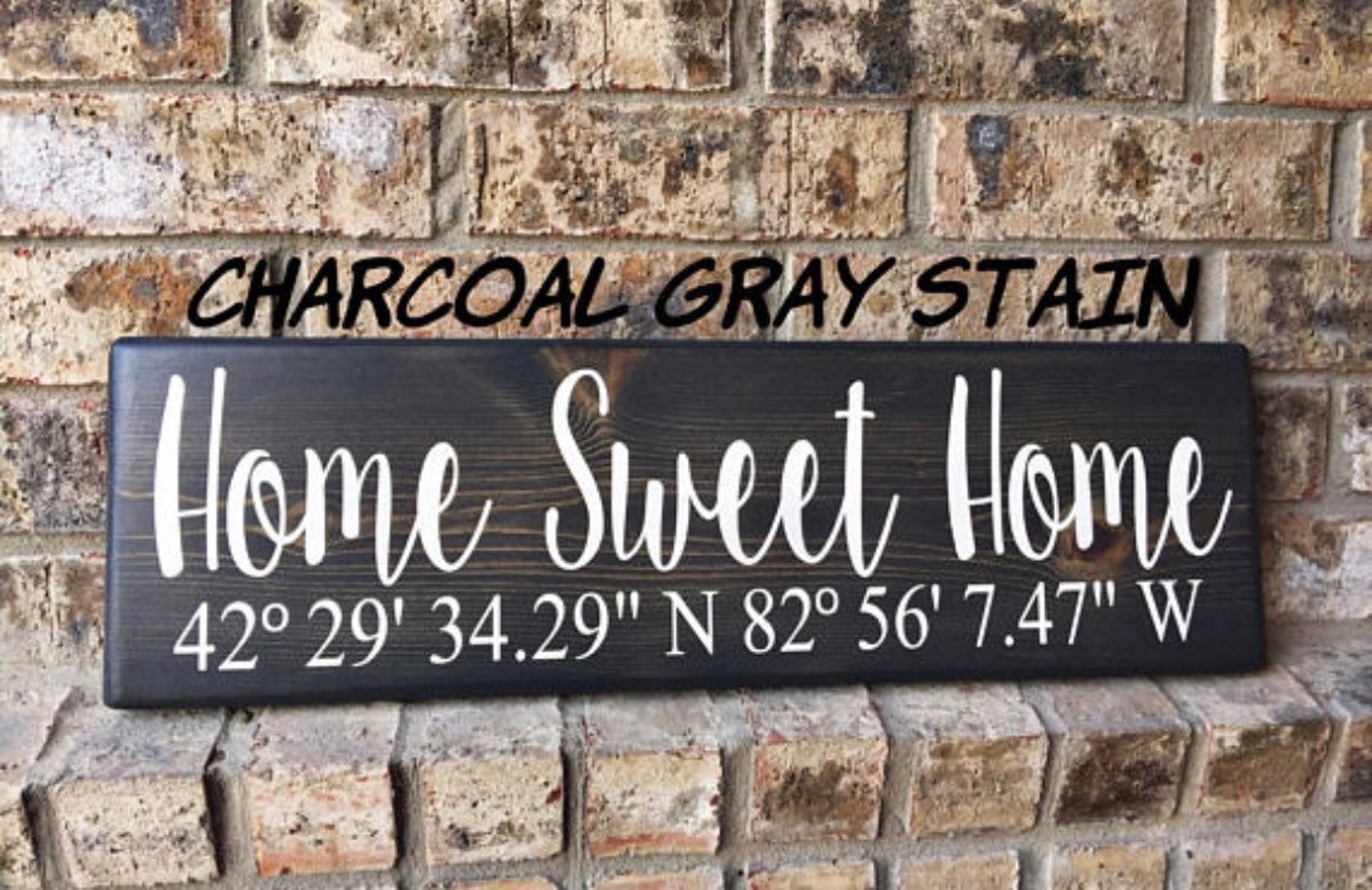 Home Coordinates Sign GPS Coordinates Sign Home Sweet Home Sign ...